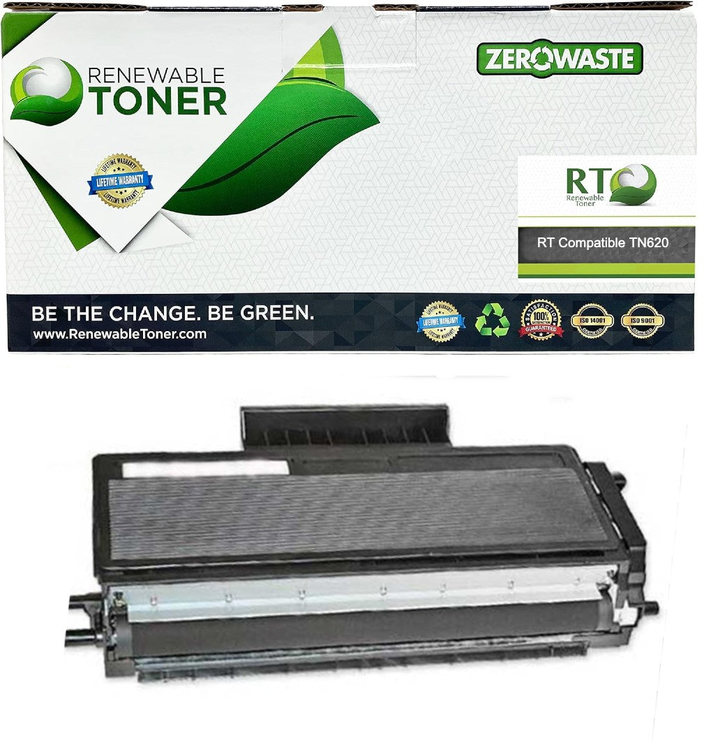 Brother TN-620 Toner Cartridge | Renewable Toner