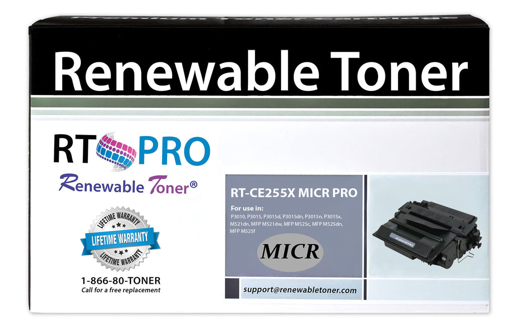 HP PRO 55X MICR Cartridge | Renewable Toner