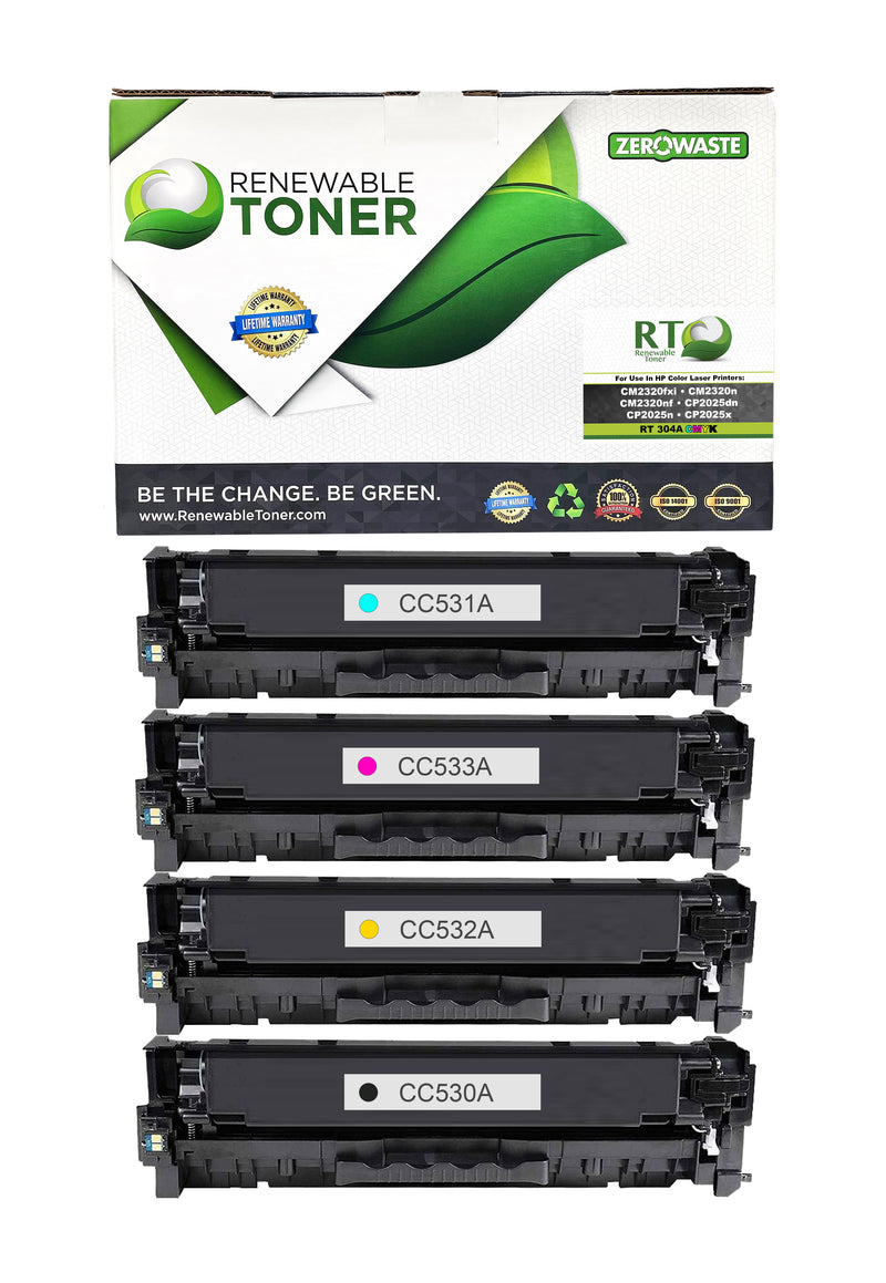 HP 304A Magenta Original LaserJet Toner Cartridge | Full CMYK Bundle ...