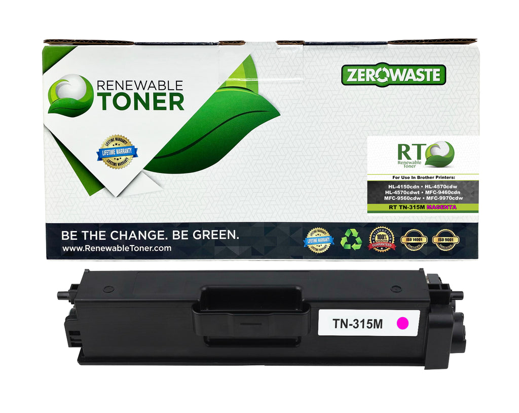 Brother TN-315M Magenta Toner | Renewable Toner